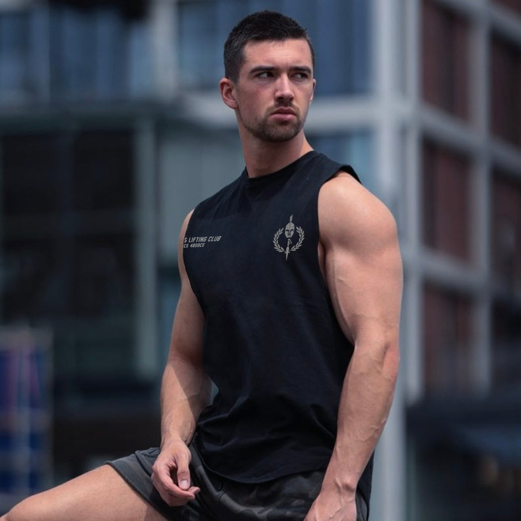 //03-SP1 | Shadow Ops Sleeveless Tank - Onyx – USA 🇺🇸 | Spartathletics